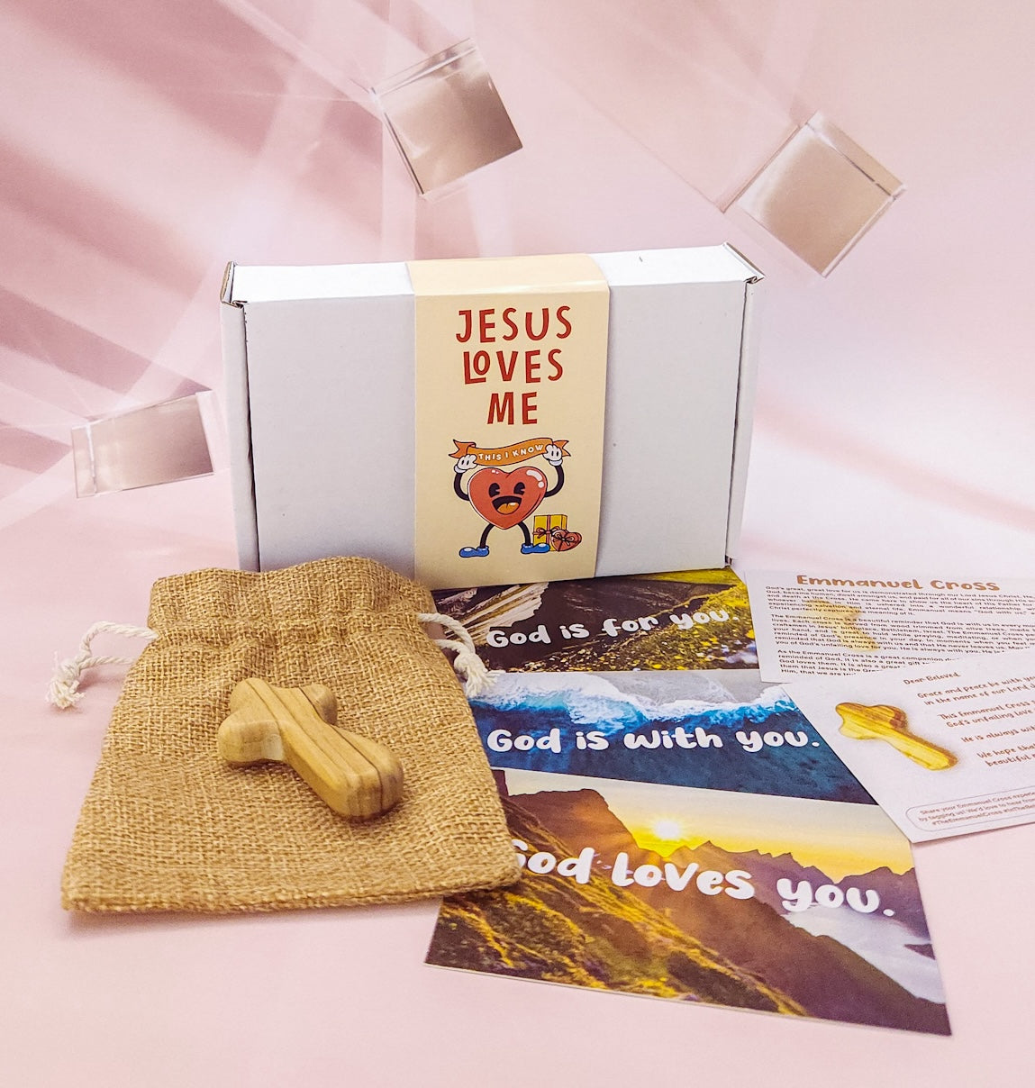 Emmanuel Holding Cross (couples cross) – In The Beloved