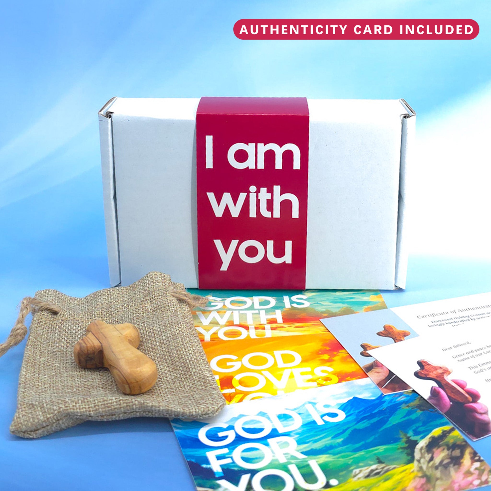 Emmanuel Holding Cross (regular) – In The Beloved