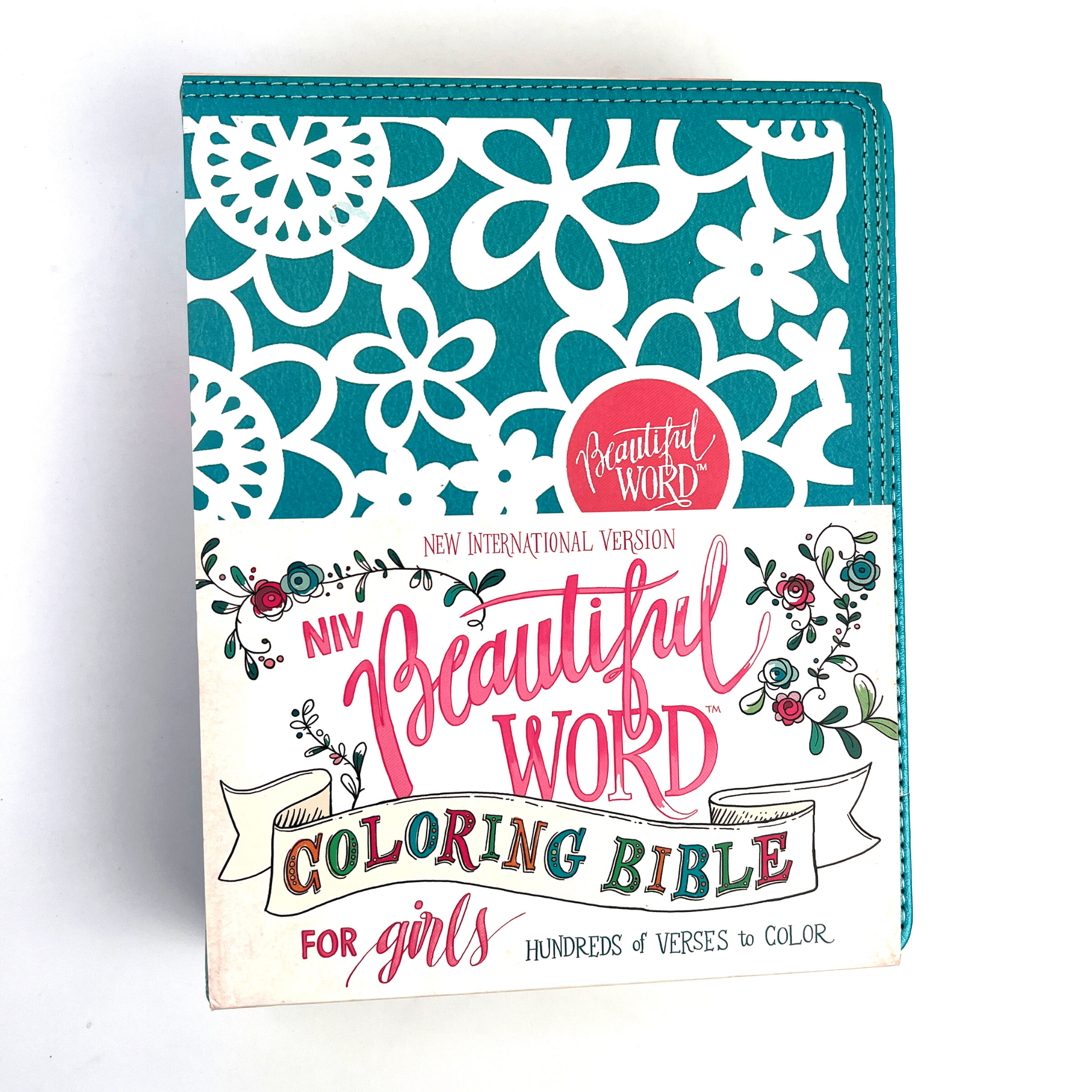 NIV, Beautiful Word Coloring Bible for Girls, Leathersoft over Board ...