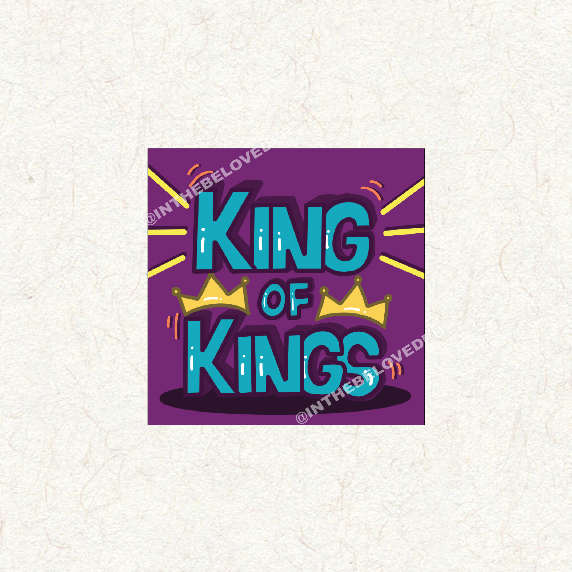 King of Kings Decal Sticker – In The Beloved