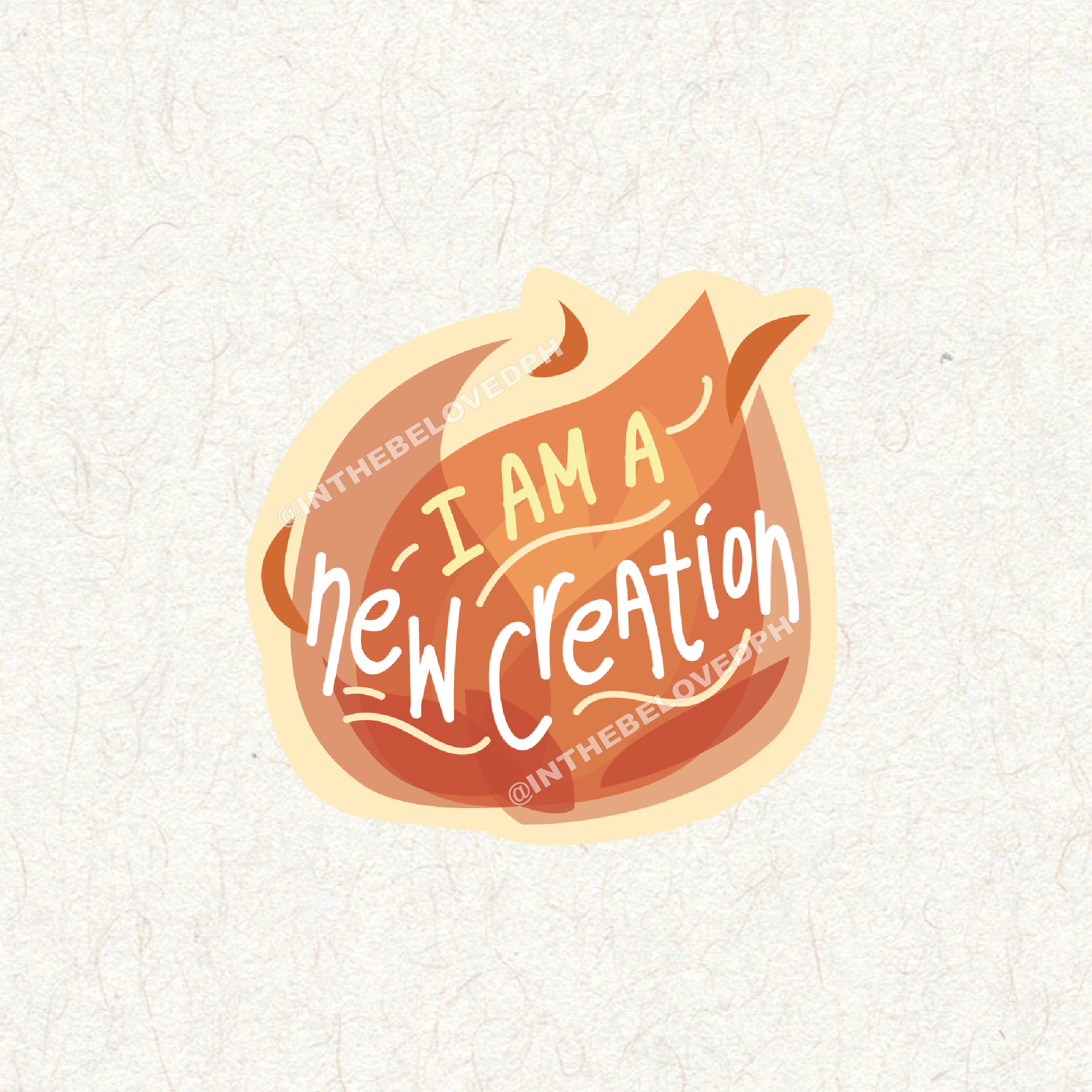 New Creation Decal Sticker – In The Beloved