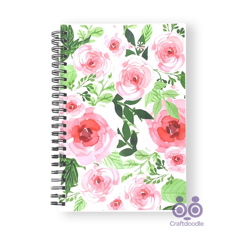 Roses A5 Notebook – In The Beloved