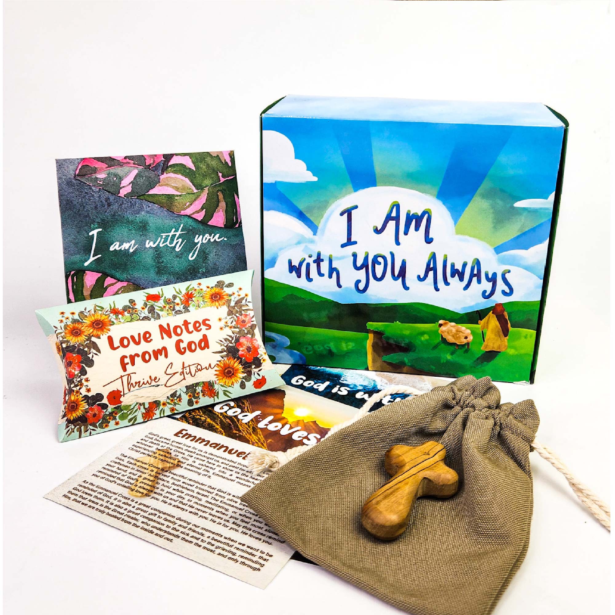 Thrive Collection Gift Box (Regular-sized Emmanuel Cross) – In The Beloved