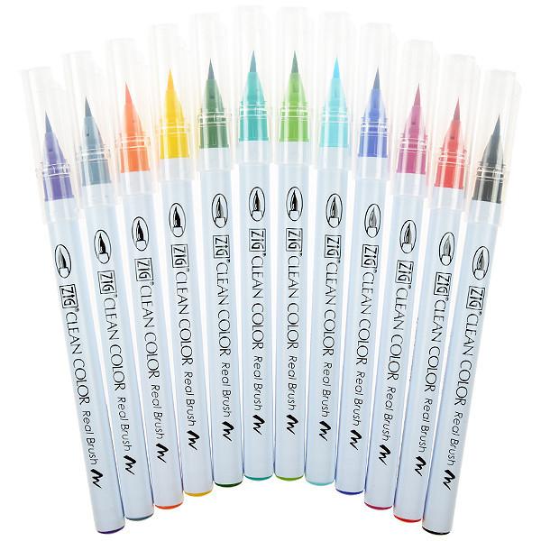Kuretake Zig Clean Color (12 colors) – In The Beloved